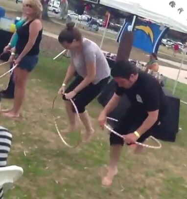 hula hoop jump rope - Looney Dooney Productions